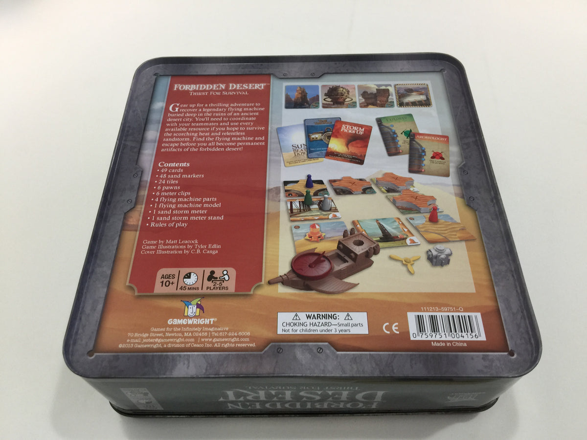 Forbidden Desert – The BoardGame Shoppe